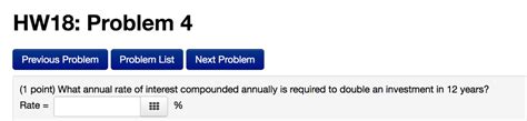 solved hw18 problem 4 previous problem problem list next