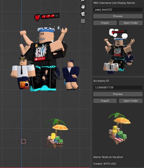 rbx toolbox free blender addon community resources developer