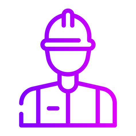 Engineer Generic Gradient Outline Icon