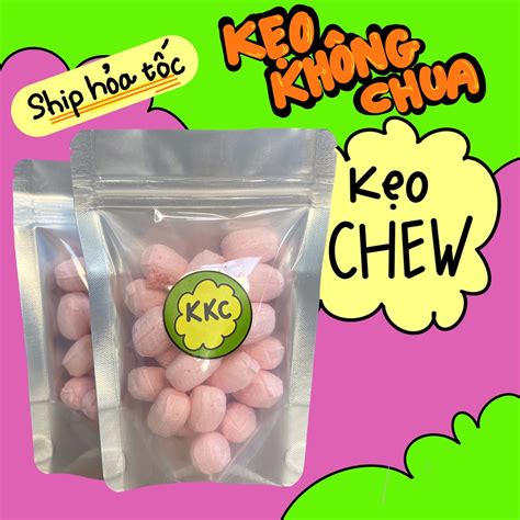 Kẹo Sấy Giòn Chew KẸo KhÔng Chua ăn Vặt Siêu Ngon Shopee Việt Nam