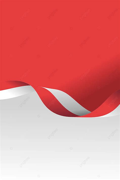인도네시아 웨이브 플래그 빨간색과 흰색 세로 그라데이션 배너 배경 빈 벡터 디자인 배경 화면 및 일러스트 무료 다운로드 Pngtree