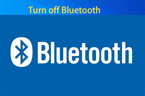 Turn Off Bluetooth On Win10 11 And Fix Cant Turn Off Bluetooth Minitool Partition Wizard