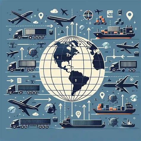 Types Of Freight Transportation Road Rail Air Sea Multimodal