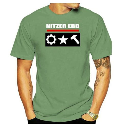 실내 늘보 포항맘 소워니 놀이터 Nitzer Ebb T 셔츠 산업용 펑크 록 총 나이 폭력적인 조인 티몬