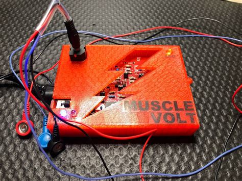 Surface Electromyography Instrument Rapid Electronics Prototyping