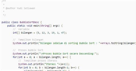 Blog Khusus Tugas Kuliah Algoritma Pencarian Bubble Sort Dan Selection