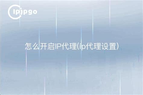 How To Enable Ip Proxyip Proxy Settings Ipipgo