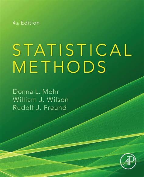 Statistical Methods 9780128230435 Mohr Donna L Wilson