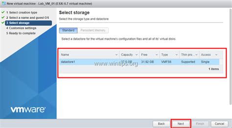 How To Create A Virtual Machine On VSphere Hypervisor ESXi WinTips Org