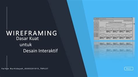 Membuat Wireframe Pptx