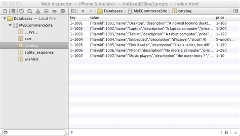 Parashurams Blog Indexeddb Example On Cordova Phonegap Ios