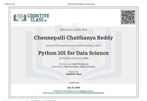 Chaithanya Reddy On Linkedin Python Datascience Ibm