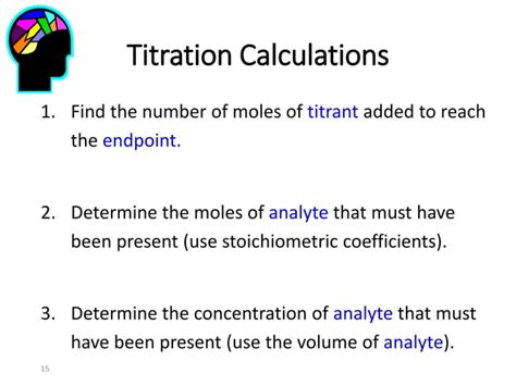 Chemistry Volumetric Analysis Titration Ppt