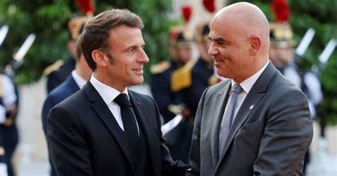 라팔 대신 F 35 앙금 풀렸나… 마크롱 11월 스위스 국빈 방문키로