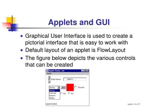 Ppt Mastering Java Applets Design Deploy Interact Powerpoint Presentation Id