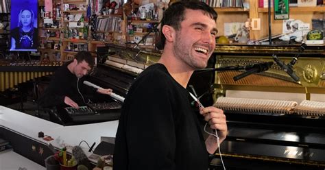 Fred Again Does A Very Fred Again Tiny Desk Performance In True Fred