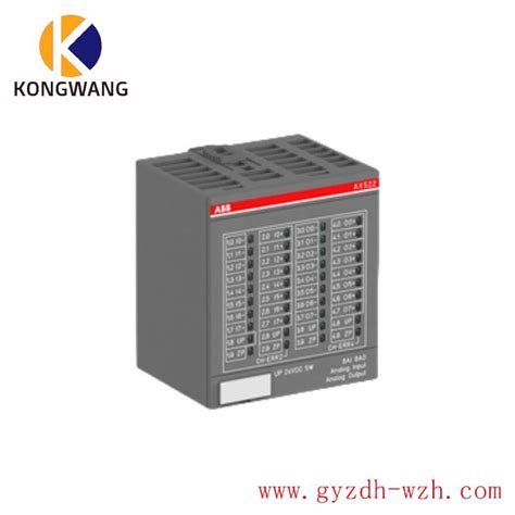 abb ax522 8ai 8ao power supply module ge