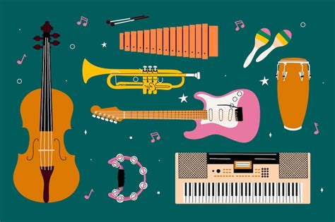 楽器 イラスト 画像 Freepikで無料ダウンロード