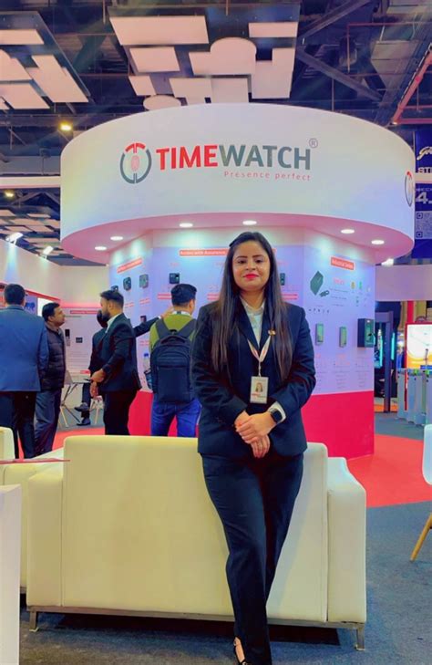 muskan singh on linkedin securitytech ifsec2023 timewatch premierpartner eventsuccess