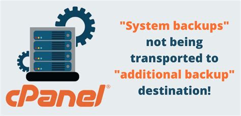 Why Are My System Backups Not Being Transported To My Additional Backup Destination