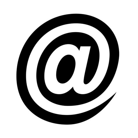At Symbol Vector Art Icons And Graphics For Free Download