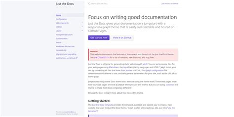 Just The Docs Alternatives And Similar Sites Apps AlternativeTo