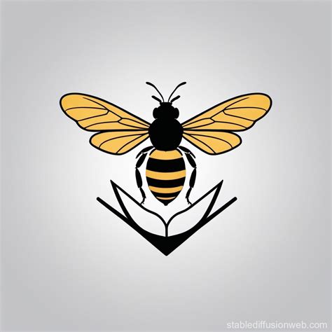 Bee Boat Integrated Logo Stable Diffusion Online