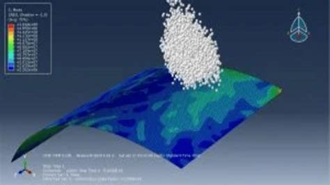 Simulation Of Impact Process With Dem Discrete Element Method In Abaqus Engineeringdownloads