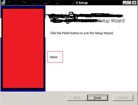 Custom Action Display Dynamic Content On Exit Finish Dialog WIX