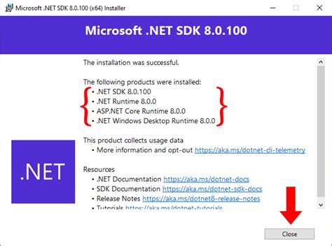 آموزش گام به گام نصب Net 8 نیک آموز