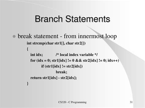 PPT C Programming PowerPoint Presentation Free Download ID 537296