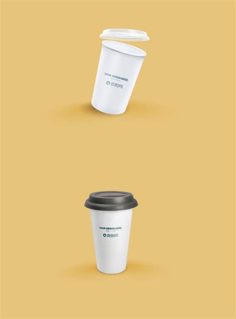 컵 포장 목업mockup 이미지 사진 400821757 무료 다운로드