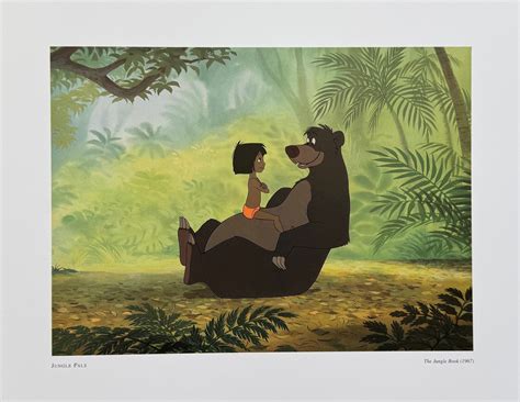 Jungle Book Mowgli And Baloo Disney Film „the Jungle Book An