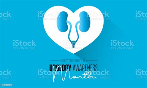 벡터 일러스트 레이 션 디자인 개념 비뇨기과 인식의 달은 매년 9 월에 관찰됩니다 2022년에 대한 스톡 벡터 아트 및 기타 이미지 2022년 2023년 9월