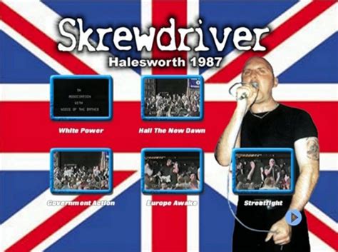 Skrewdriver Live In Halesworth 1987 Dvd Nsm Media Portal