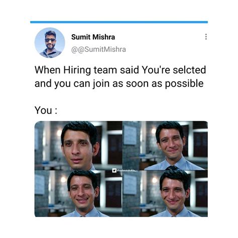 Rajesh Dubey On Linkedin If Hiring Team Ask You Are Selected