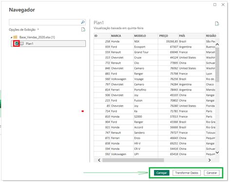 Power Bi Importação De Dados