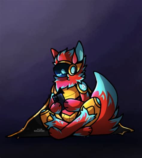 Finished Chibi Commission R Protogen