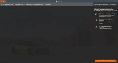 spawn select screen broken after update r beamng