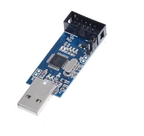 Usb Asp Avr Programmer For Atmel Processors With Cable Qbm India