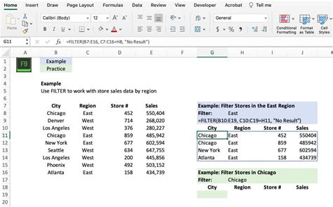 How To Use The FILTER Function In Excel The Ultimate Guide F9 Finance