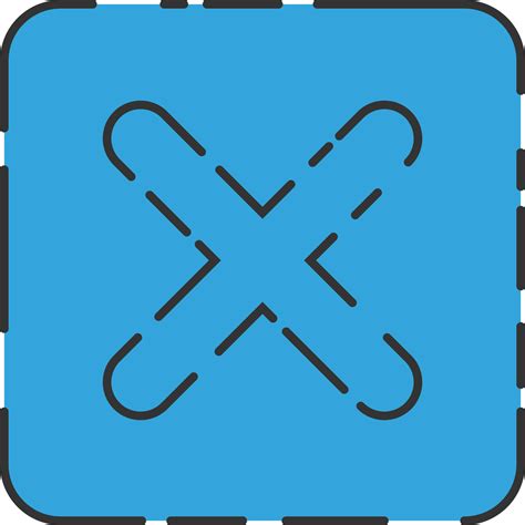 Rejected Cross Mark Icon In Flat Style 22062822 Png