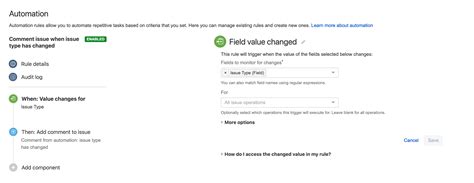 automation for jira actions are duplicated when the field value