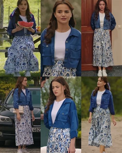 Dilan 131 Episode Kan Çiçekleri 💙 Modest Girly Outfits Fashion Drawing Dresses Simple