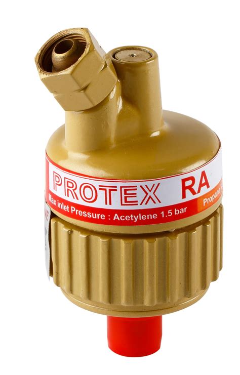 Esab Regulator Mounted Flash Back Arrestor Protex RA for Acetylene (Fuel Gas)