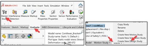 Lesson 1 Solidworks Optimization Analysis Using A Design Study