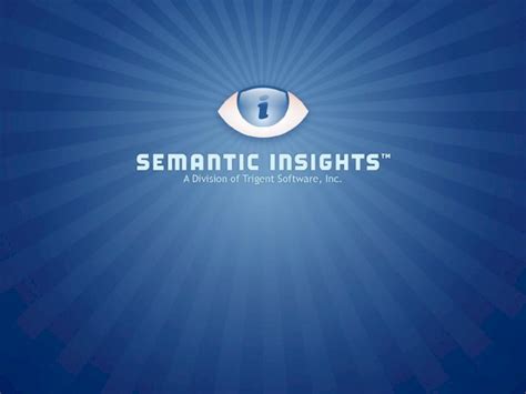 Pptx © Copyright 2011 Semantic Insights™ Automated Traceability Of Key Success Factors