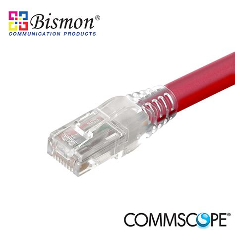 Commscope Patch Cord Cat UTP Unshielded Blue Ft M Bismon