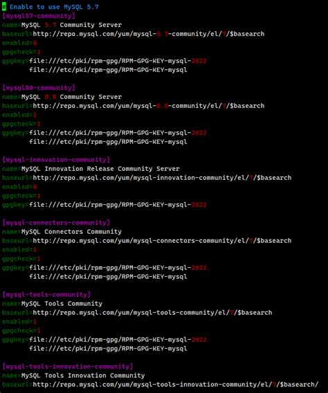 Centos7安装mysql：使用yum存储库方式 昵称昵称昵称 博客园