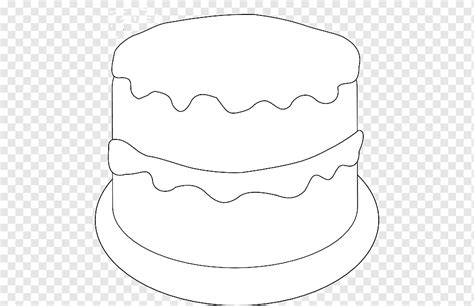 생일 케이크 블랙 포레스트 가토 색칠하기 책 생일 케이크 개요 각도 화이트 얼굴 Png Pngwing